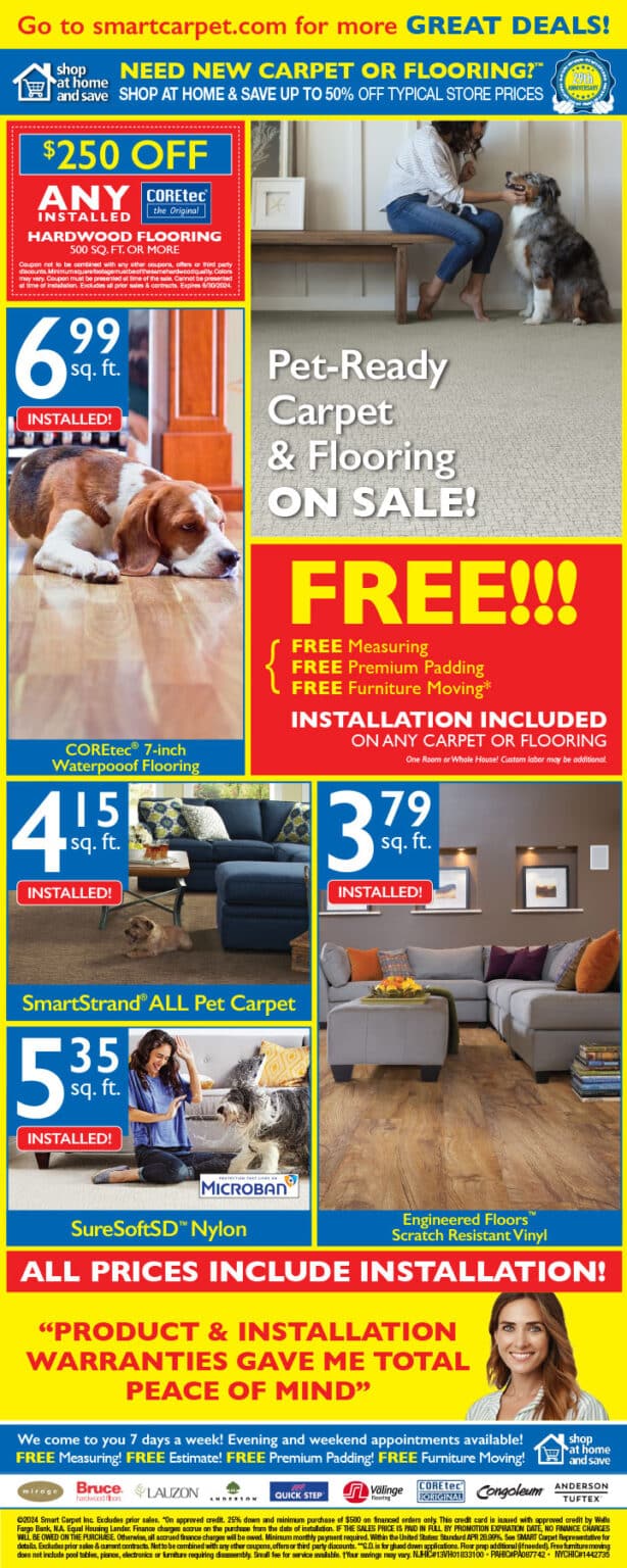Weekly Circular | Smart Carpet & Flooring