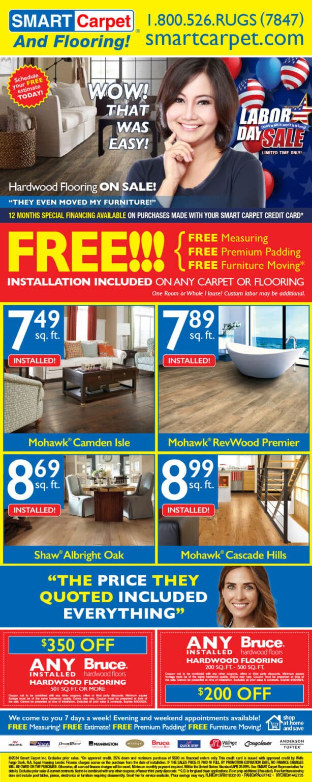 Weekly Circular | Smart Carpet & Flooring
