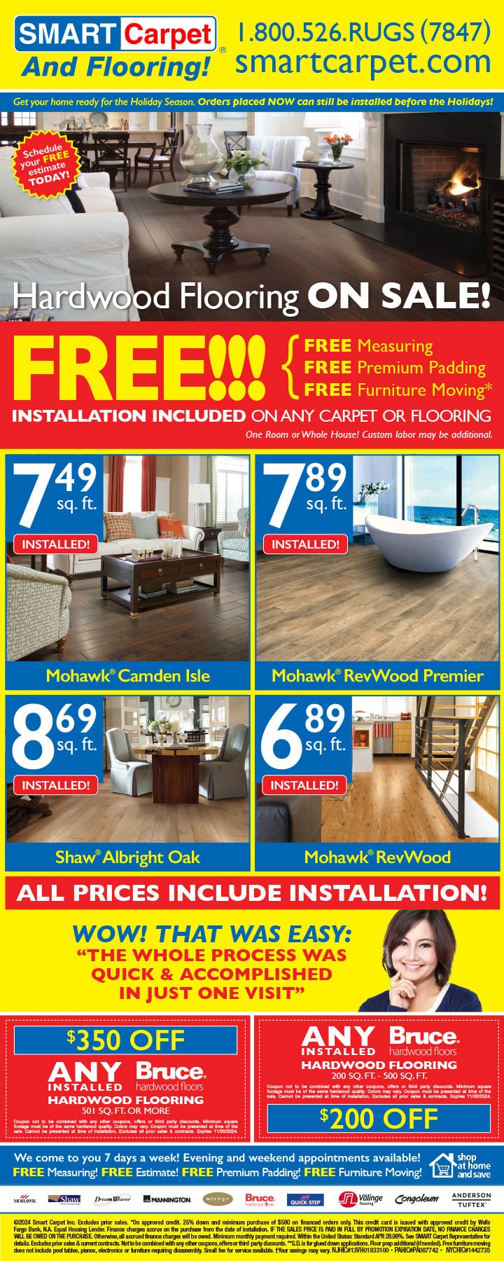 Weekly Circular | Smart Carpet & Flooring
